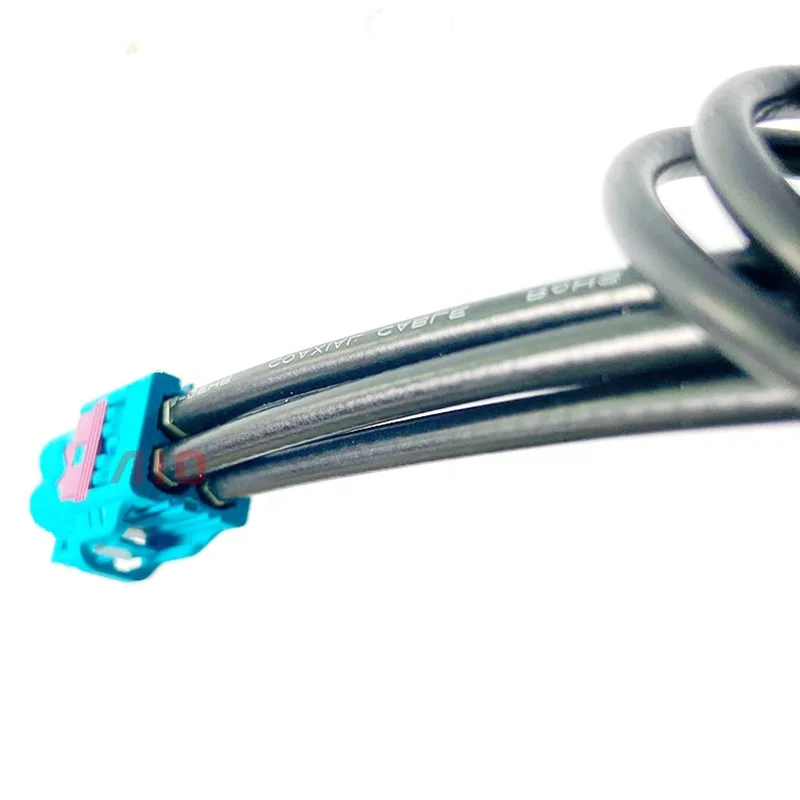 Automotive Male Female 4 In 1 Mini Fakra Cable Assemblies For Rg174 ...