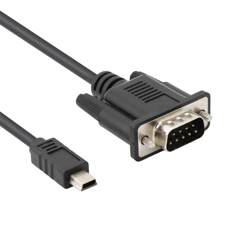 DB9 to Mini USB 5pin Male to Male Cable - RS232 Serial Port