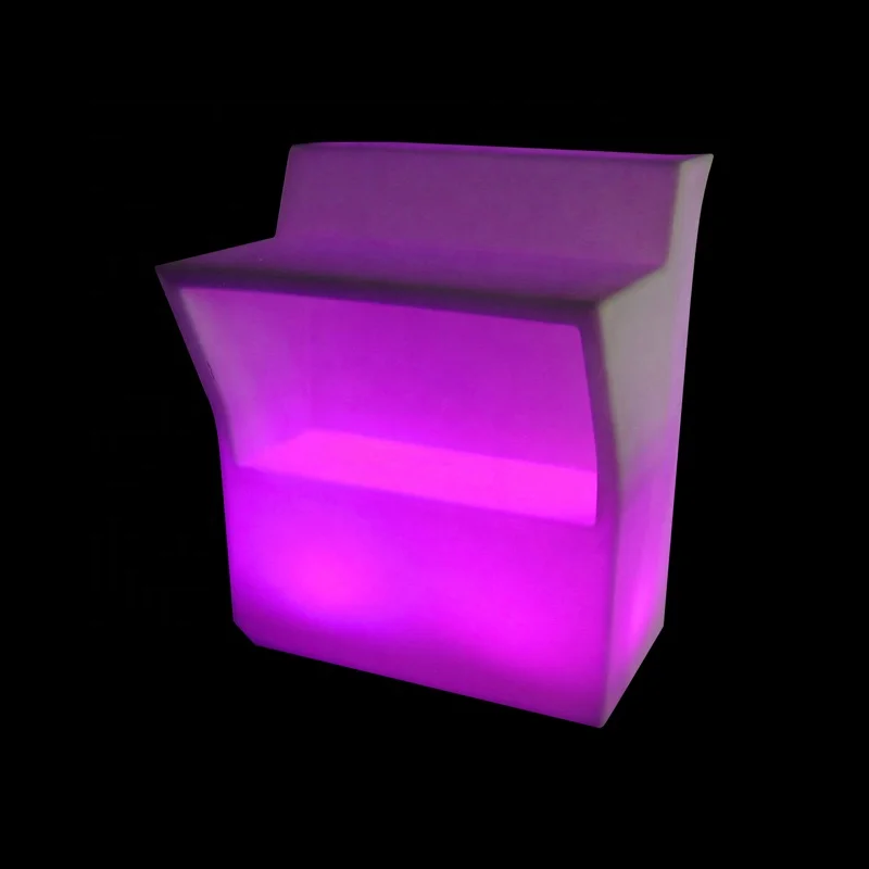 Rgb Nightclub Led Furniture Outdoor Bar Counter Light Up Restaurant Led ...