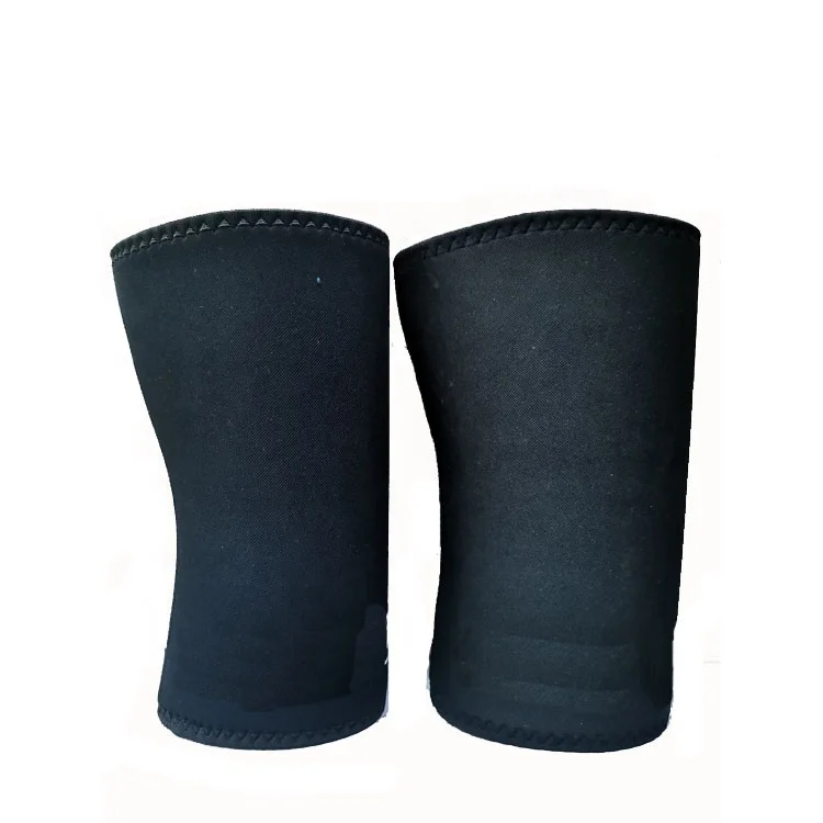 Deluxe 7mm Power Knee Sleeves for Powerlifting, Strongman and Fitness ...