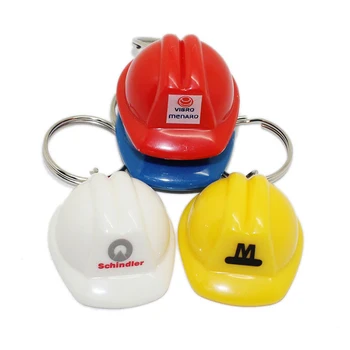 Porte Cle En Forme De Casque Hard Hat Plastic Key Chain Custom Logo ...