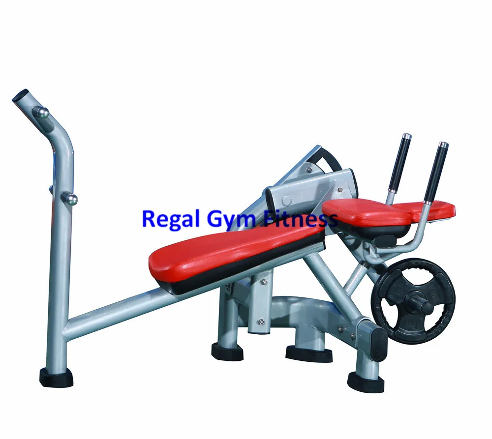 Lying Abdominal Machine - Core Strengthening Fitness Equipment