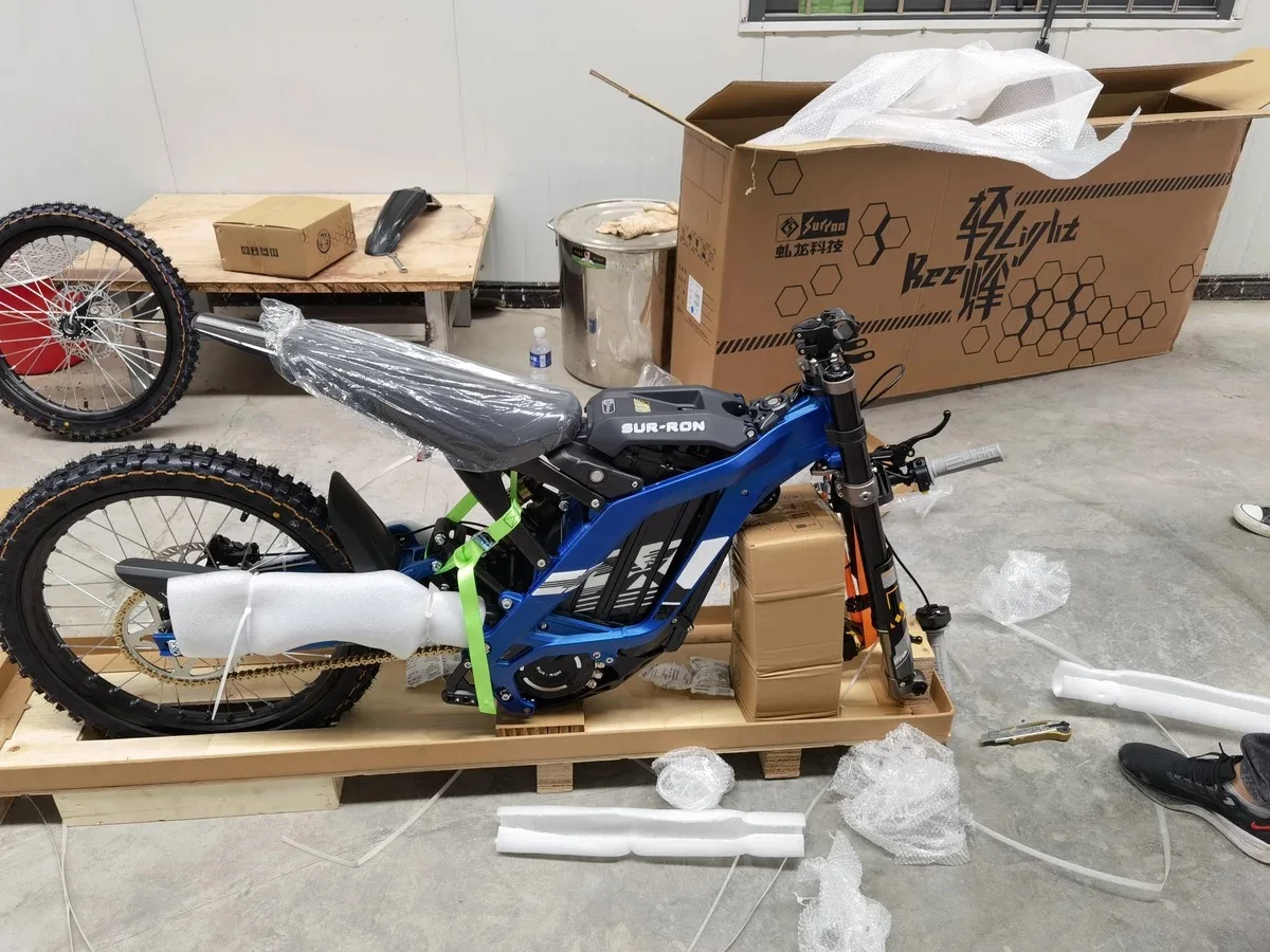 Original 2023 Suron Electric Bike 60v Sur Ron X Electric Bike 6000w ...