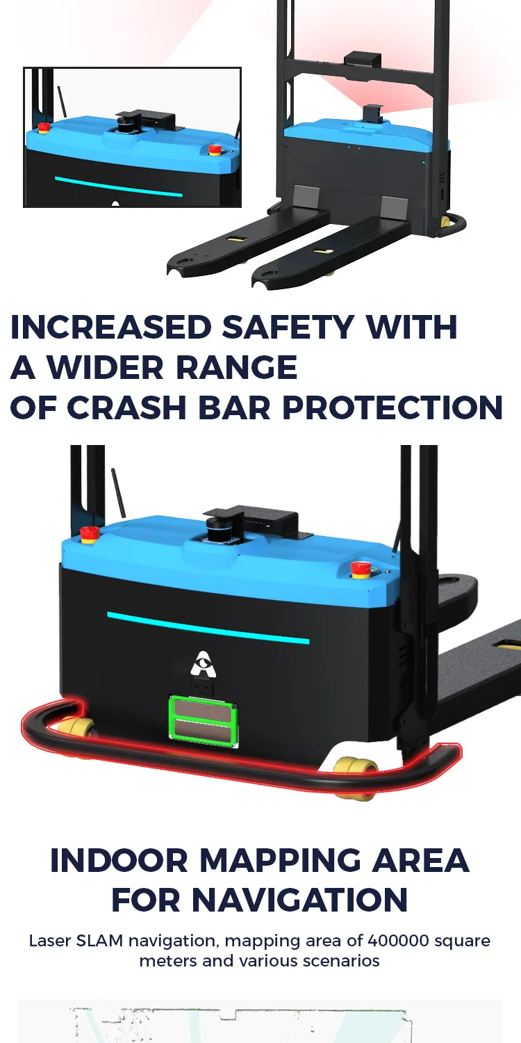 Agv Smart Fully Automatic Electric Sorting Forklifts Agv Forklift - Buy Forklift Agv agv Robot ...