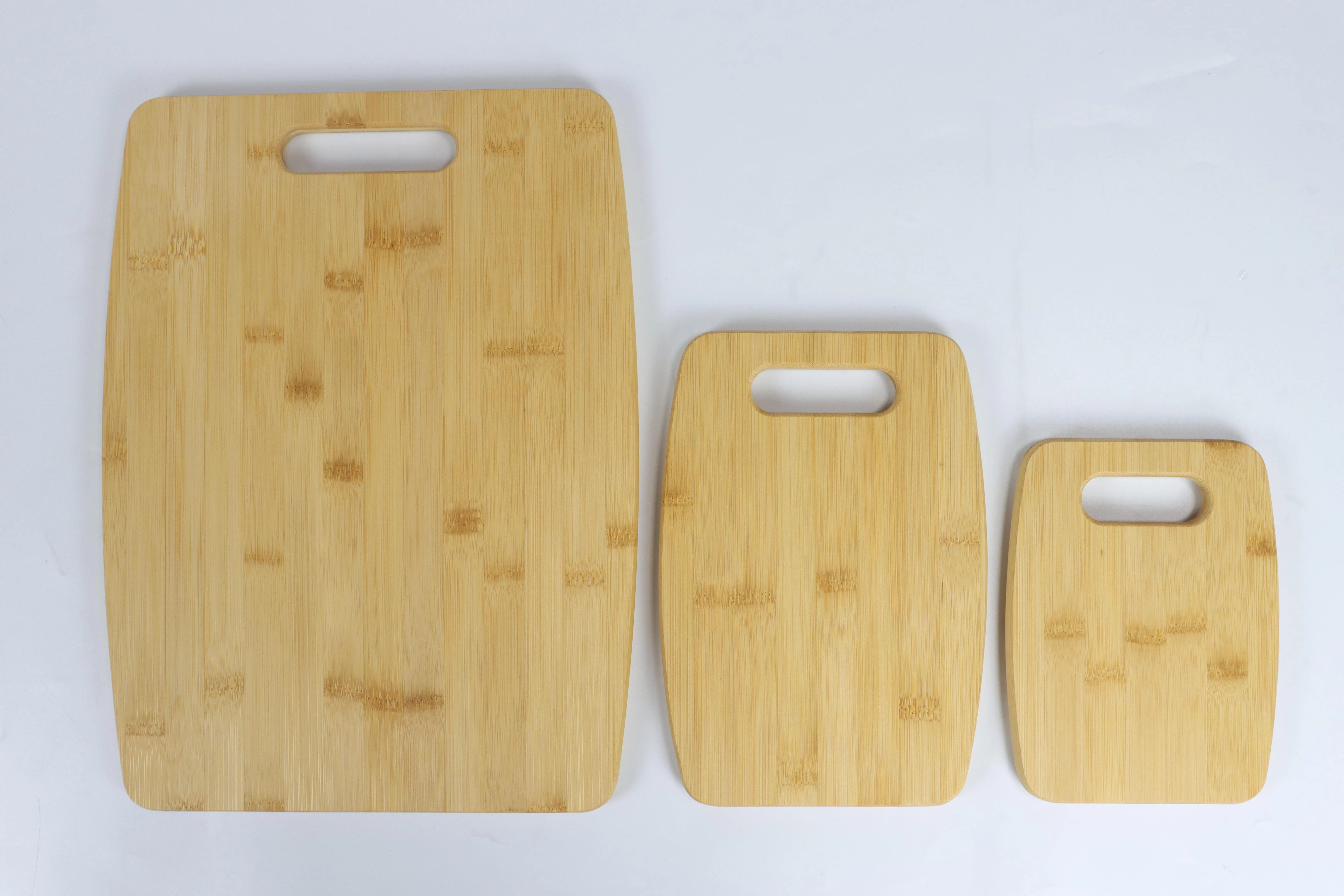 Custom Shape Luxury Extra Large Rectangular Large Natural Bamboo Food ...