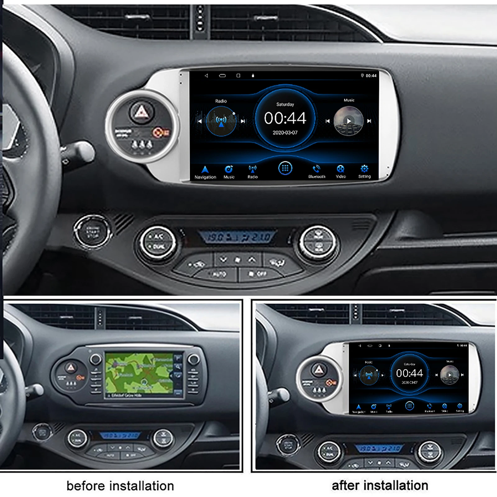 Bbzl With Steering Wheel Control Dvd Car Player Quad Core Gps Car ...