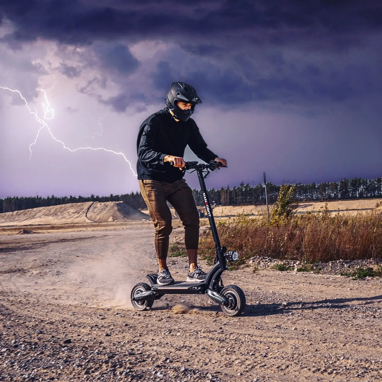 Nanrobot New Design Disc Brake D6+ 2000w Dual Motor 10inch Offroad Two ...