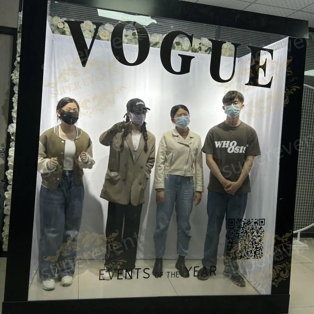 Custom Magazine Photo Booth Box - Perfect for Wedding Events