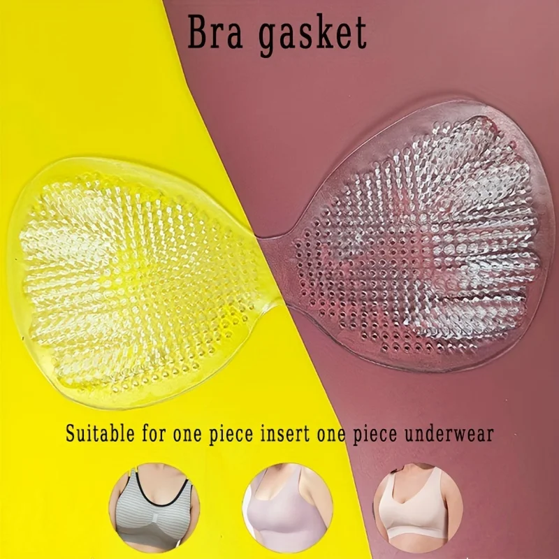 Finetoo 2024 New Hot Transparent Women Breast Nipple One Piece Bra ...