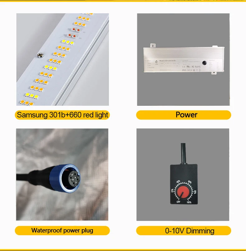 Hot Selling Highest Yielding 320w Led Grow Light Dimmable Full Spectrum ...