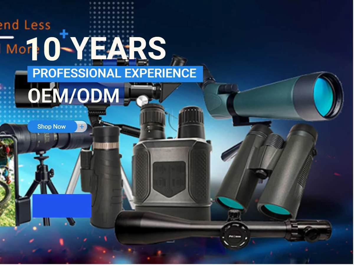 SECOZOOM 10x50 Russian Binoculars - Night Vision & Compass