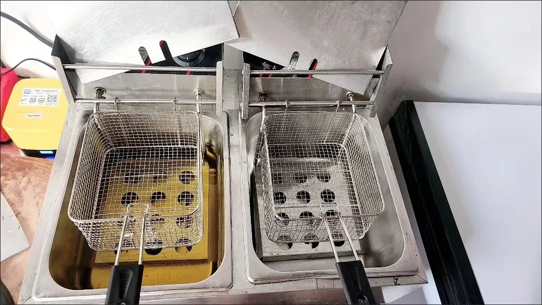 Commercial Kitchen Grid French Fries Rectangle KFC Chip Chicken Frying ...