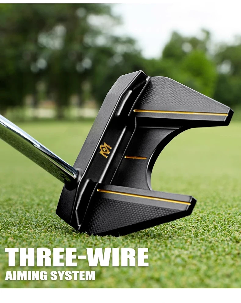 MO EYES TUG058 custom black men golf clubs putters S20C soft iron ...