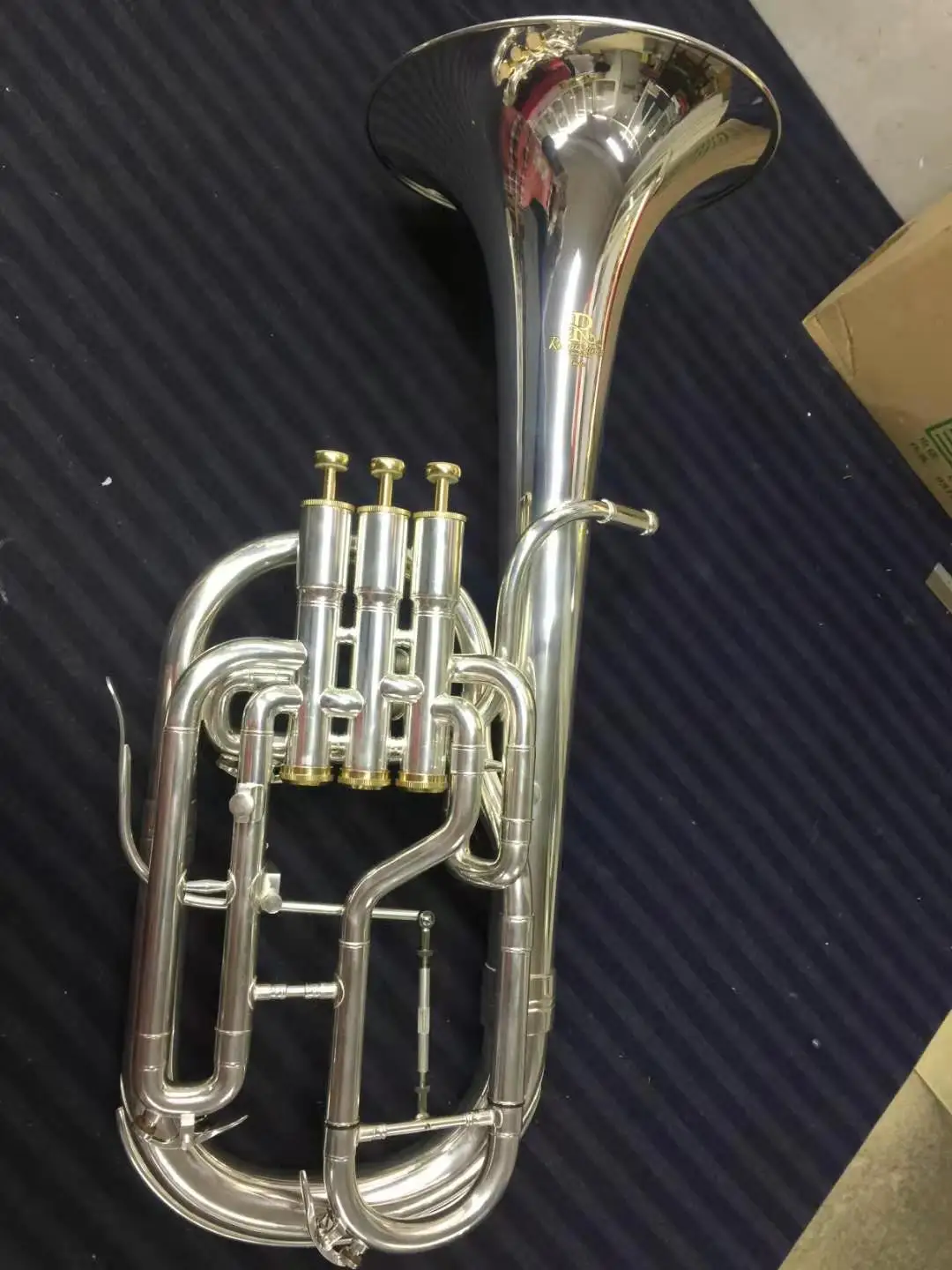 Brass Alto Horns Eb Horn Instrument with Premium Case