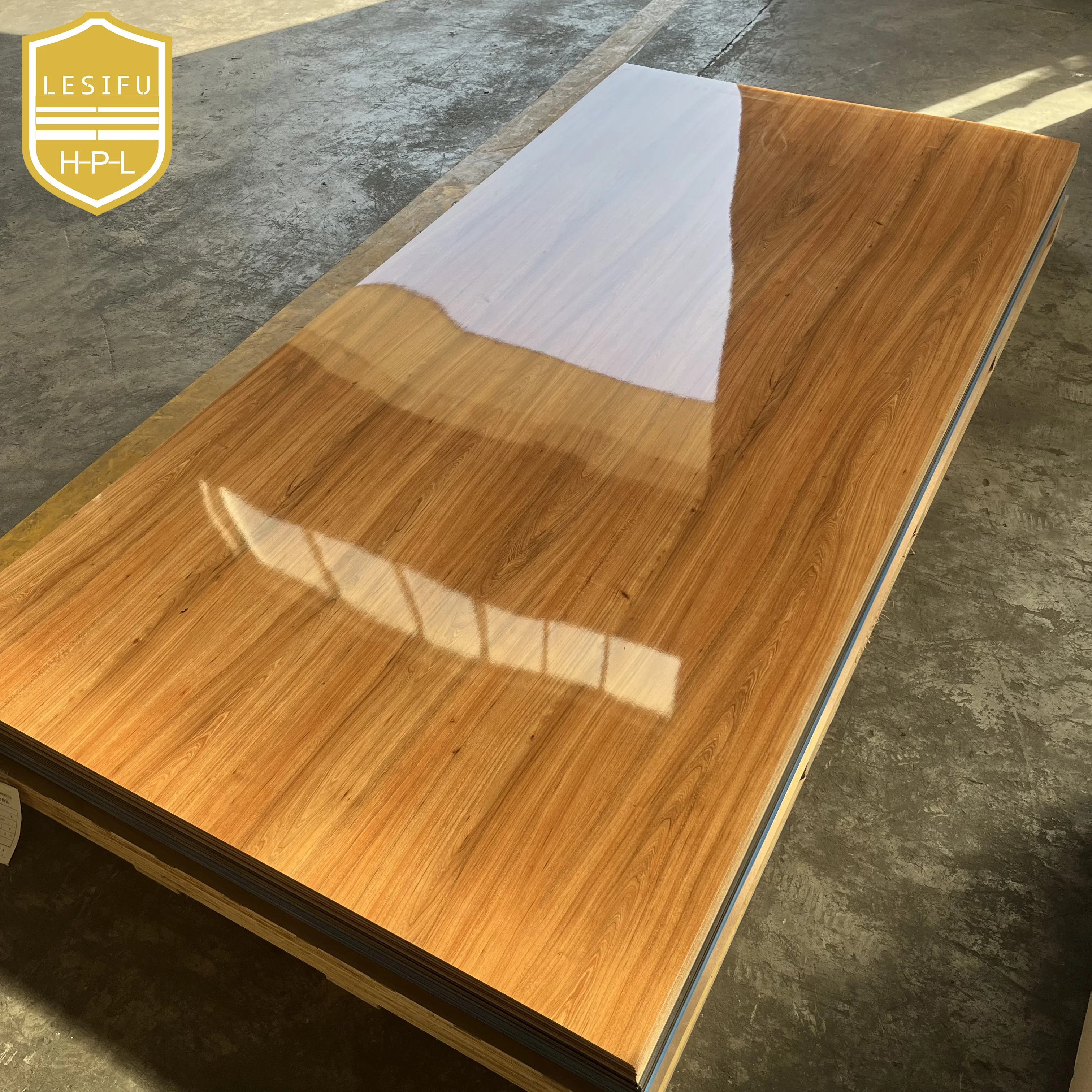 LESIFU 8018 Fire-resistant Hpl Production Line Home Decor Panel Sheet ...