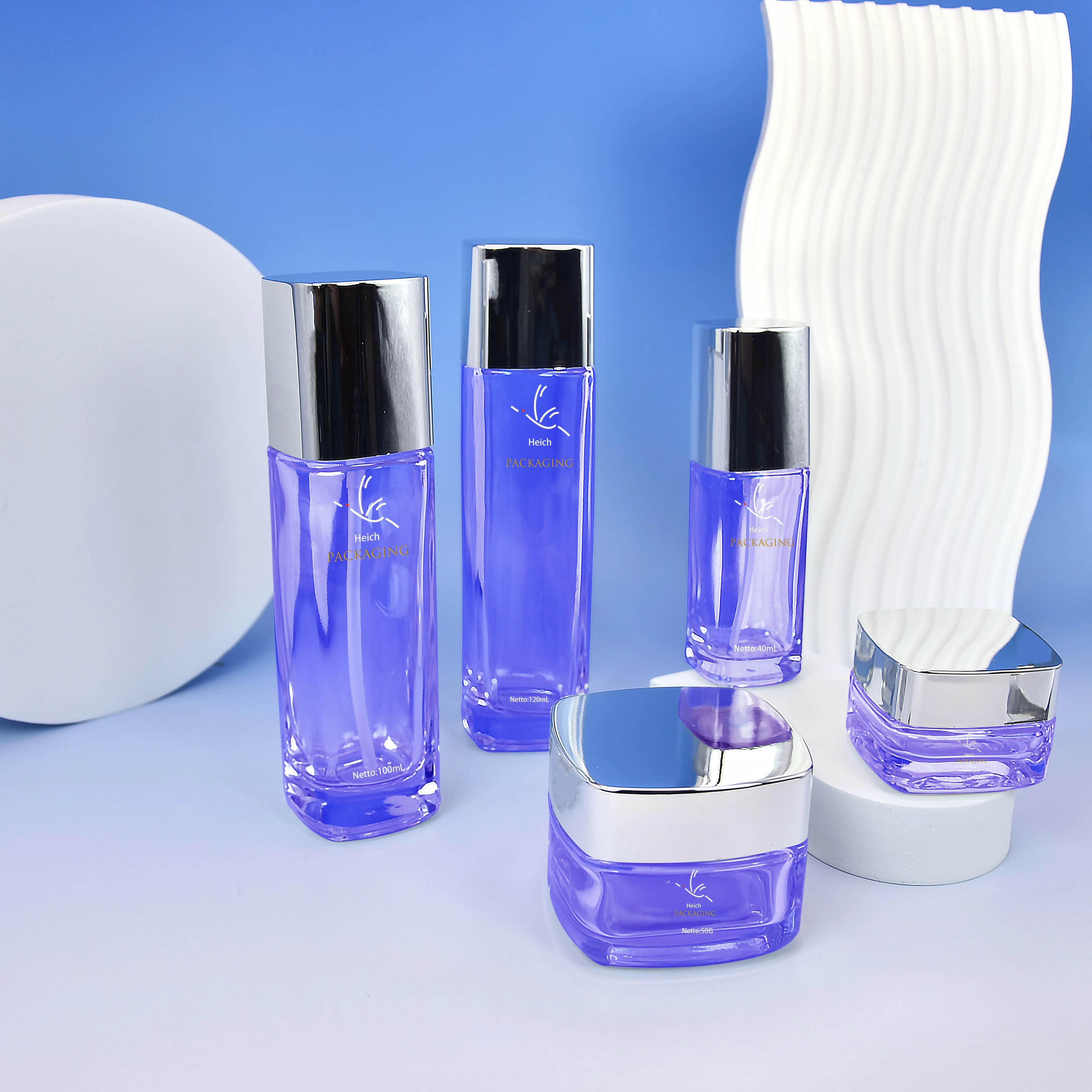 Wholesale Makeup Skin Care Container Recycled Cream Cosmetic Packaging ...