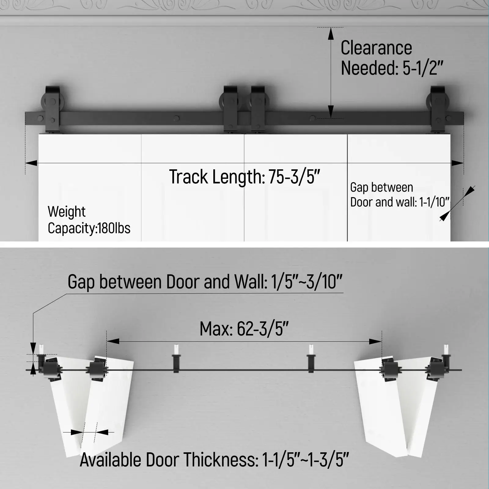 Wholesale Bi-Folding Barn Door - Modern & Durable Solutions