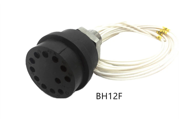 Bh12m Submarine 12 Pin Male Waterproof Subconn Bulkhead Connectors ...