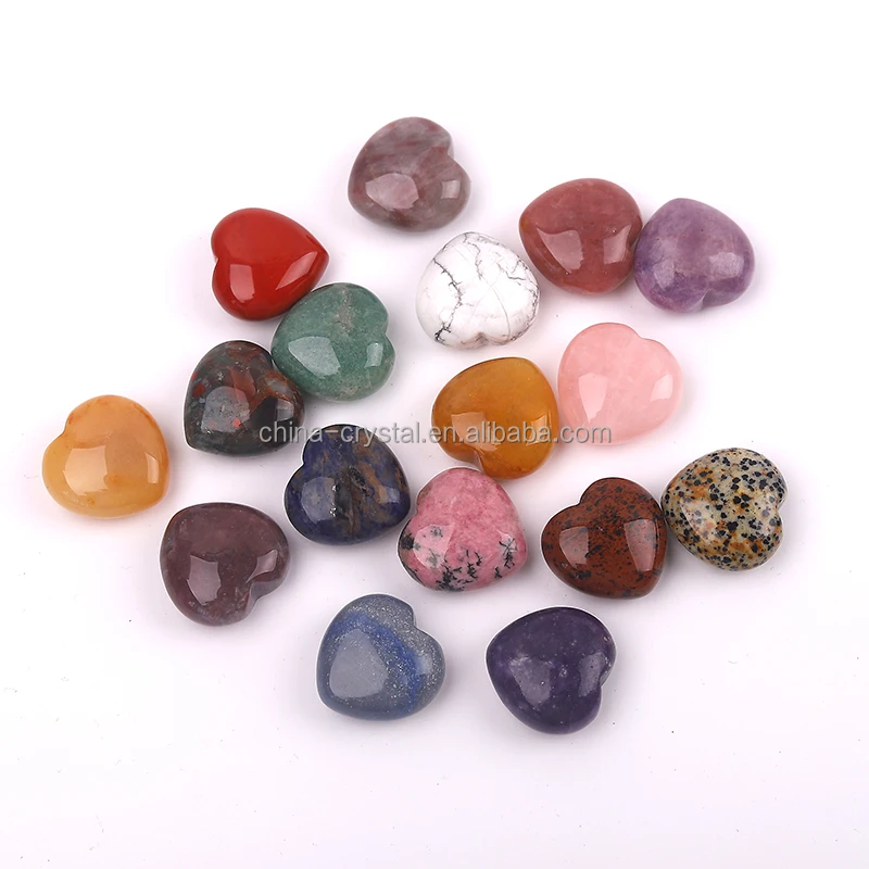 Wholesale Natural Rose Quartz Hearts - Crystal Art Crafts