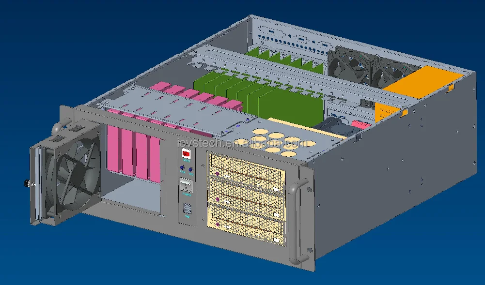 INV4801 4U IPC Case - Industrial Server Chassis with USB