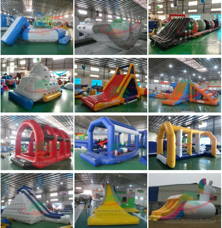 Lake Water Floating Island Inflatable Floating Aqua Park Water Sports ...