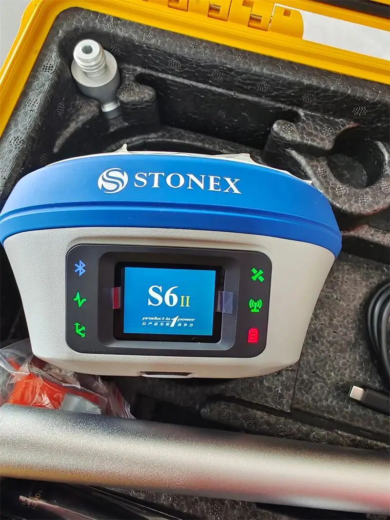 English Voice Guide Stonex Handheld Surveying Equipment S6ii S980a Rtk ...