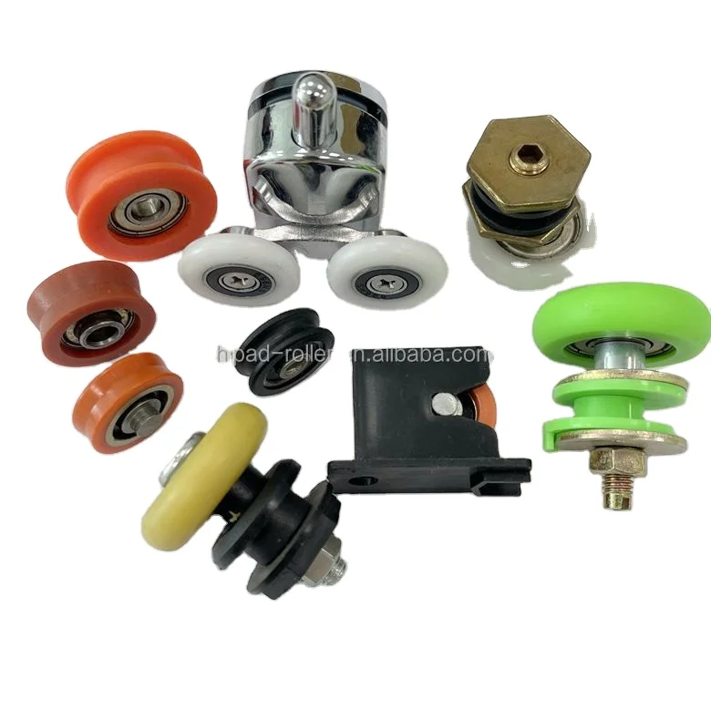 U V Ronde Groef Nylon Roller 608zz Kogellager Wiel Voor Schuifdeur ...