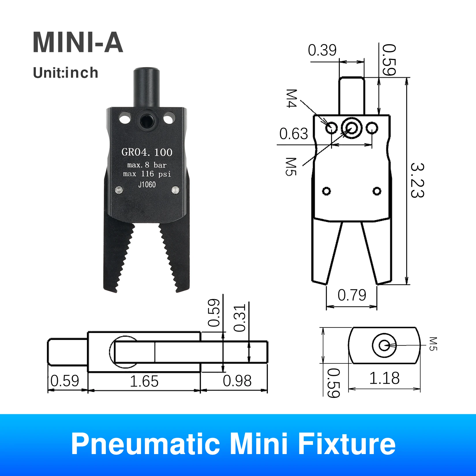 HOFUJNG Manipulator Mini air Gripper Injection Molding Machine ...
