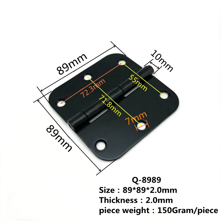 DT32SP01 Heavy Duty Swivel Torque Hinge - 20MM Friction