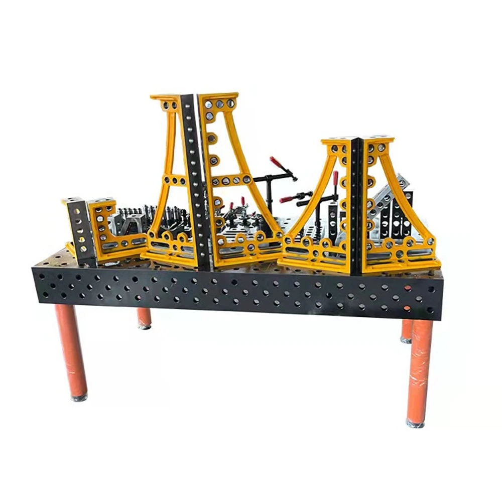 3D Welding Table with Jigs and Fixture in Stocked China Manufacturer ...