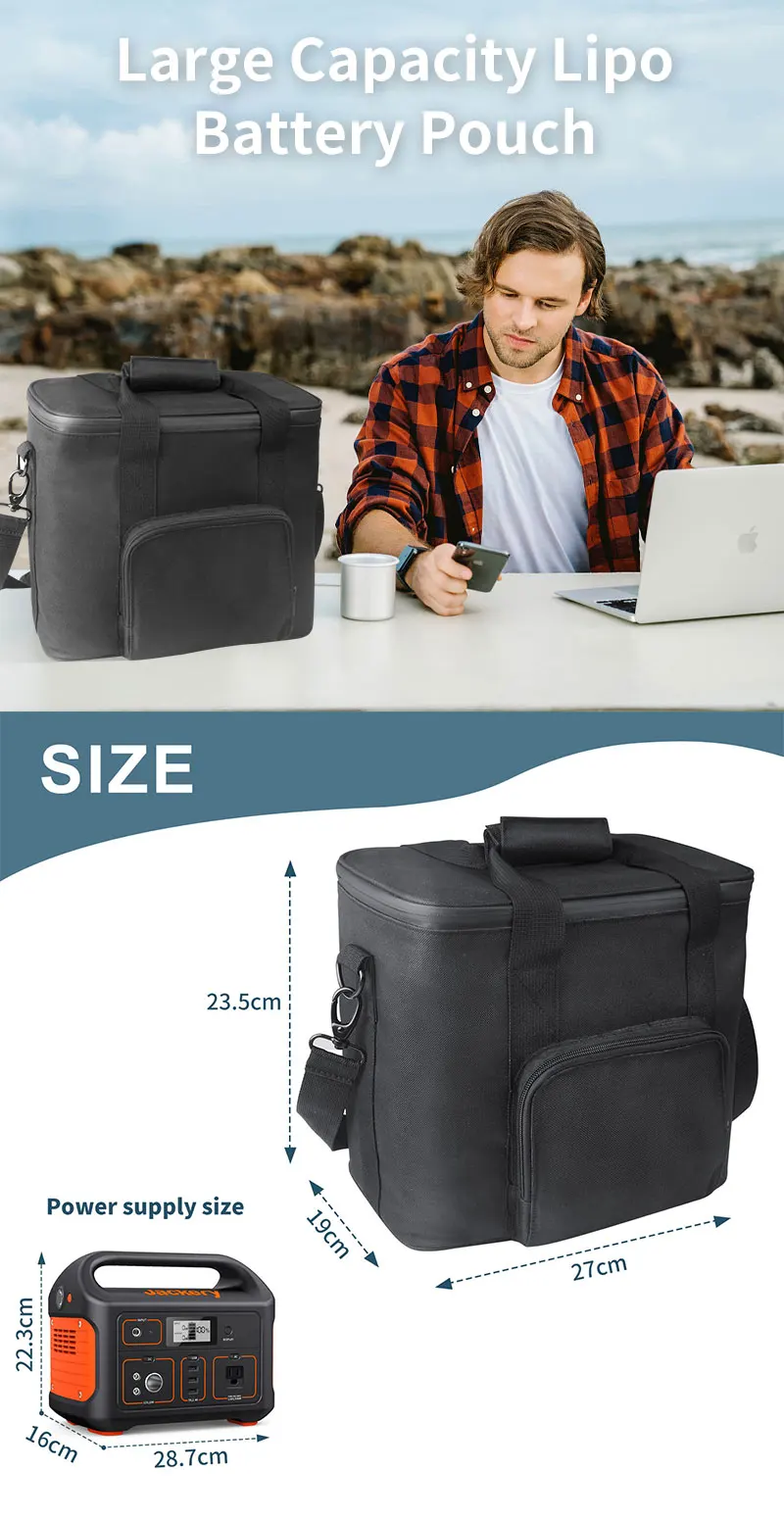 30l Large Power Station Storage Bag Protective Carrier Travel Carrying ...