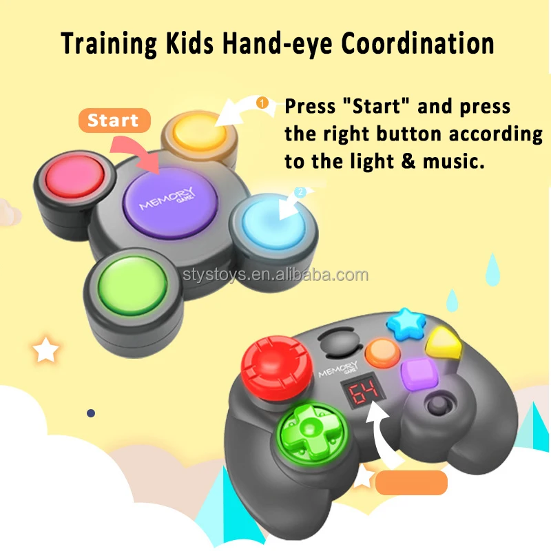 New Upgrade Memory Game Whac-a-mole 2 In 1 Interactive Game Machine For ...