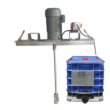 Ibc Ton Barrel 1000l Stainless Steel Vertical Electric Chemical Liquid ...