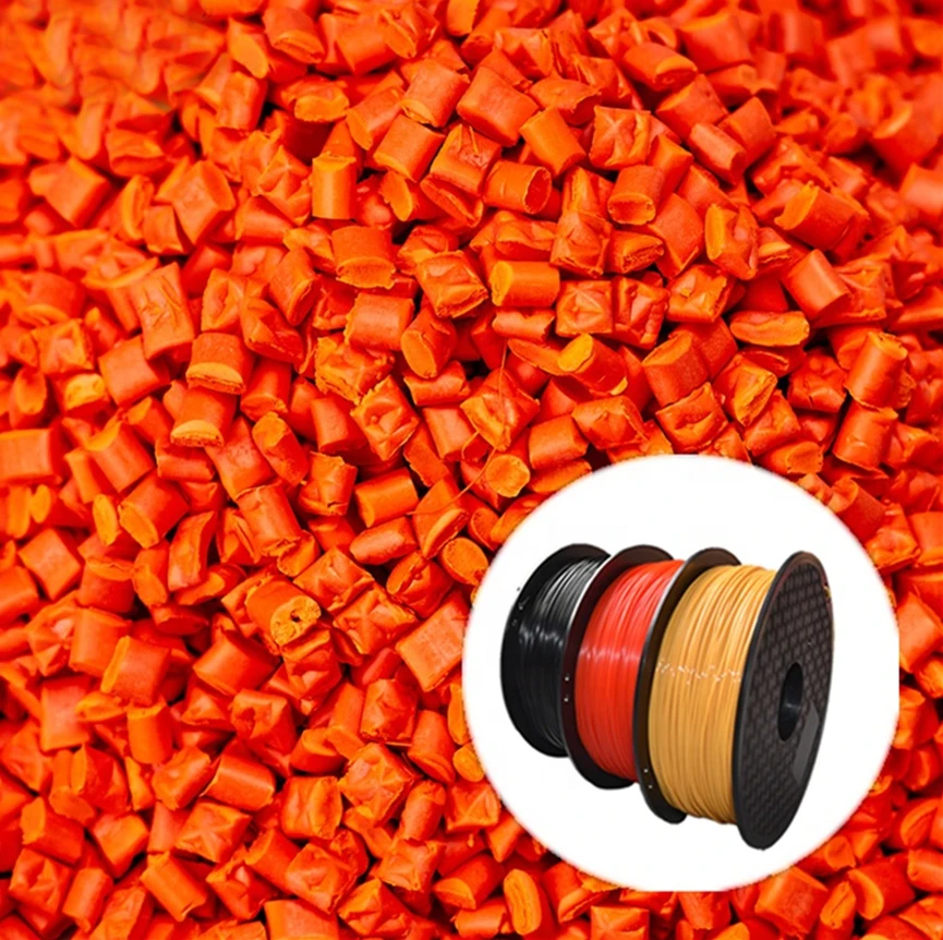 Human Health 3D Printed PLA Color Masterbatch Eco-friendly Silk Effect ...