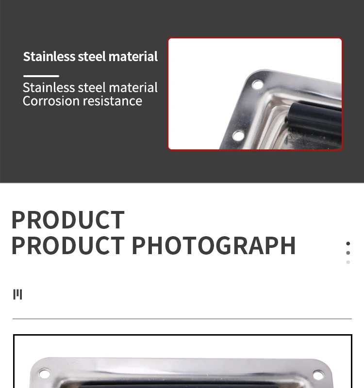 Professional Tool Case Hardware Handles Accessories Recessed Spring ...