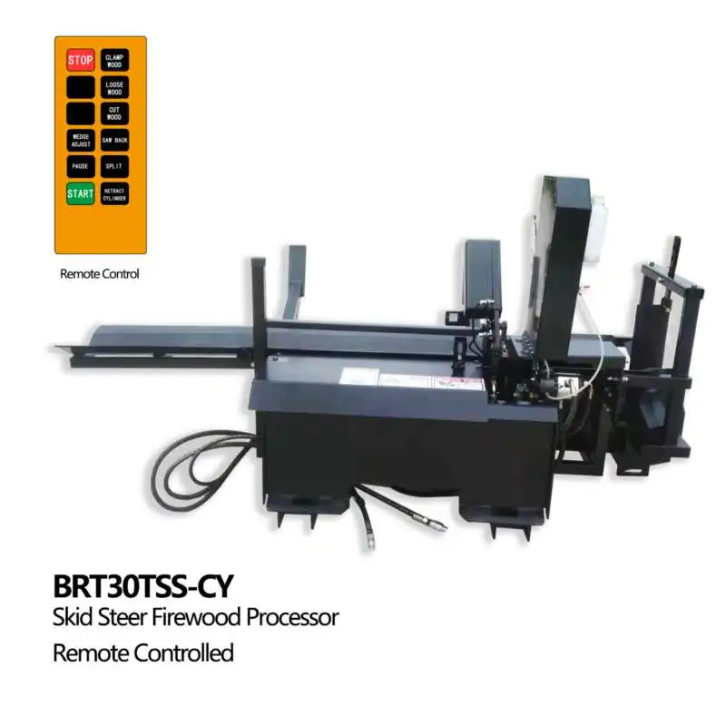 Brt 30tss - Cy Firewood Processor Log Splitter Attachment For Skid ...