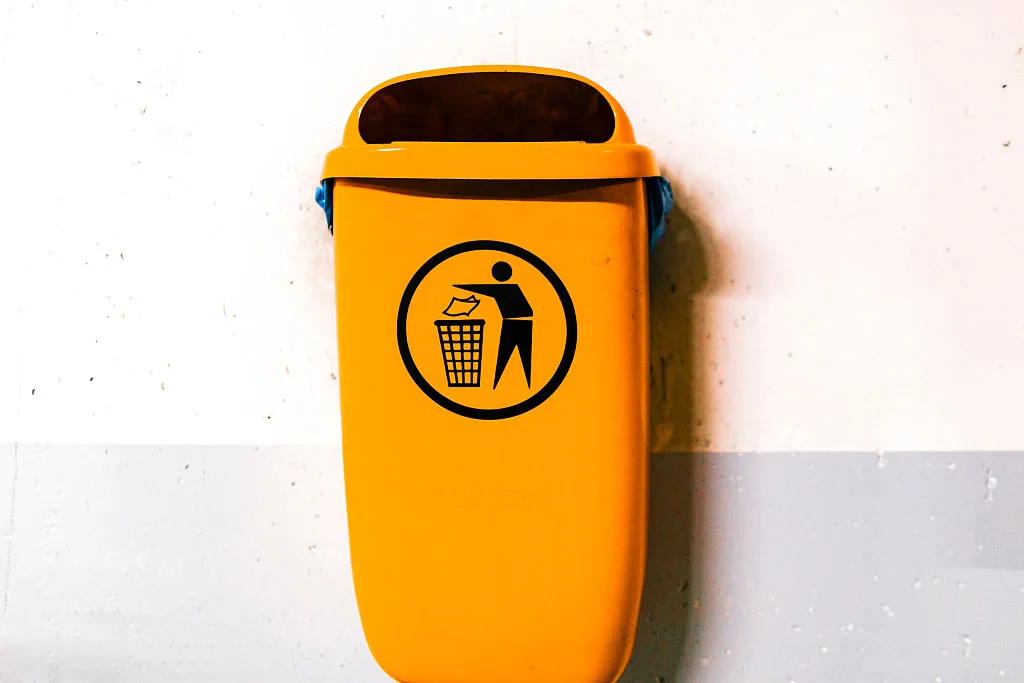 50L Wall Mounted Recycle Bin - Sustainable Trash Solution