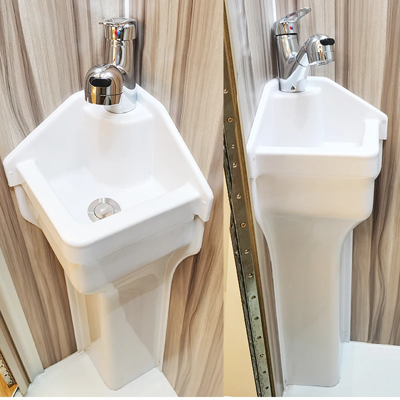 Source Factory RV Caravan Mini Washbasin, Compact, Space-saving, with ...