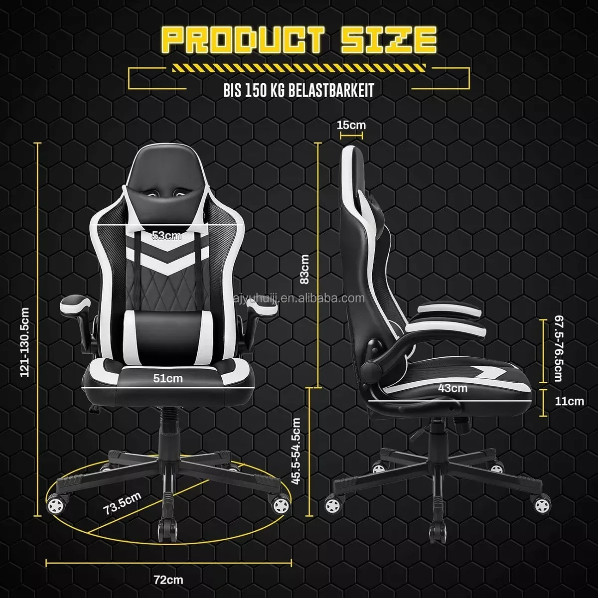 Free Sample Reclining Sport Racing Gamer Swivel Pc Best High Back Kids ...
