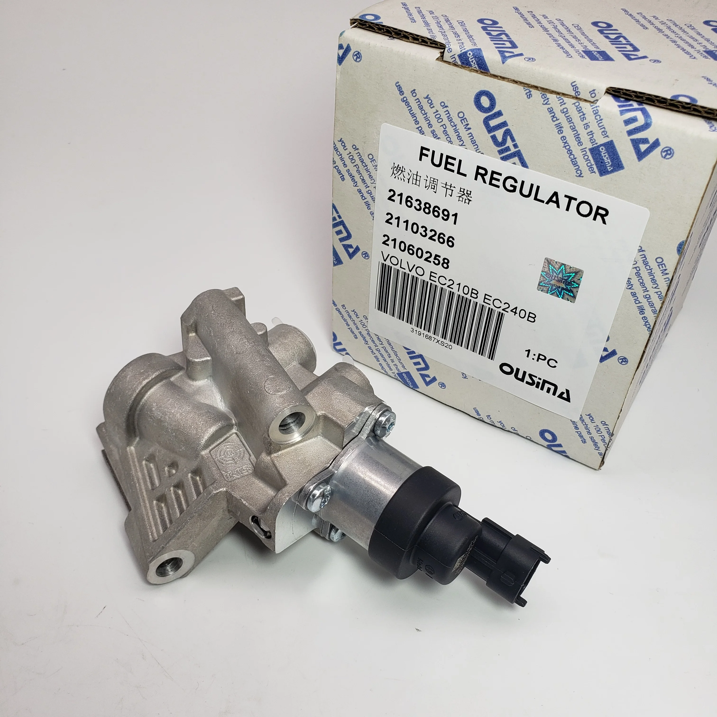 Volvo Ec210b Ec240b Ew180d Fuel Regulator Valve 21638691 21103266 ...