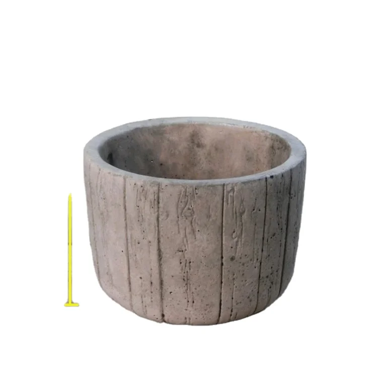 Cement vessels/pots/containers Home & Living Home Décor etna.com.pe