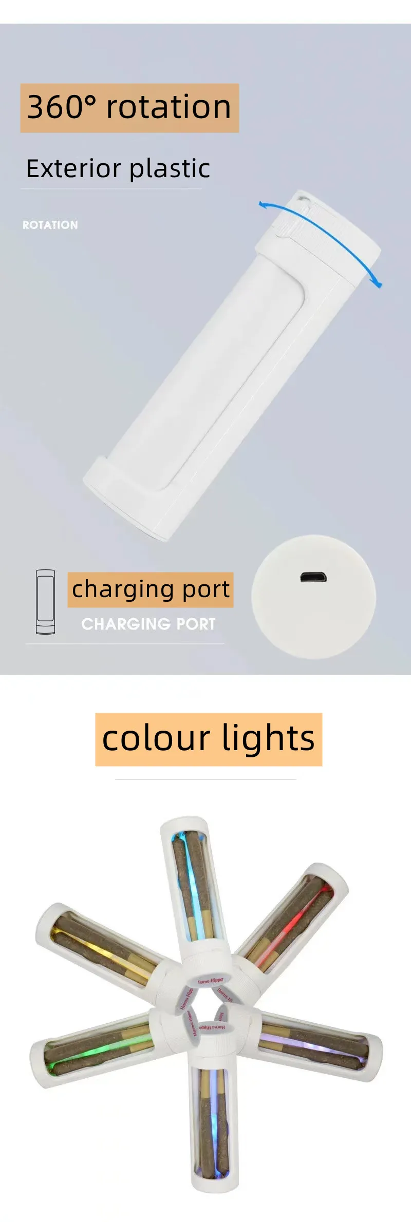 Wholesale Multiple Coloring Usb Chargeable Led Cigarette And Tobacco ...