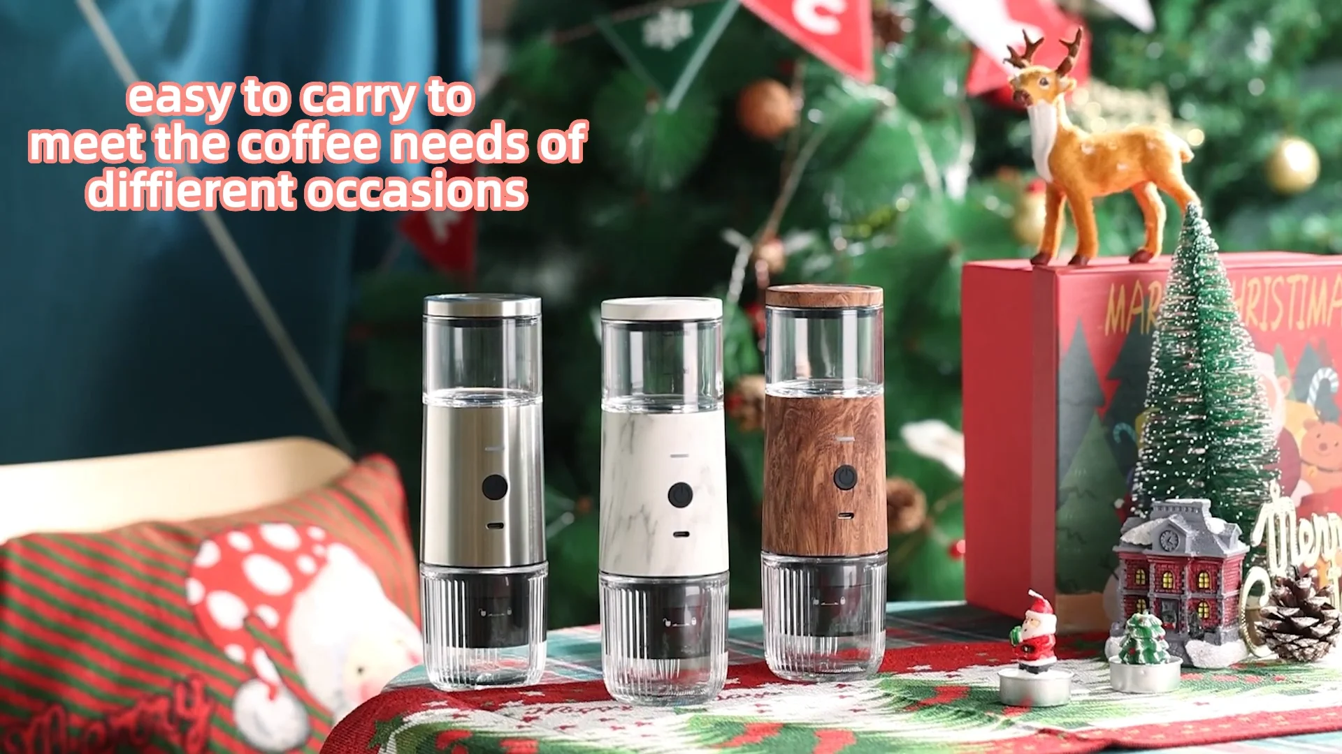 Hot Sale Outdoor Indoor Car Universal Portable Electric Espresso Mini ...