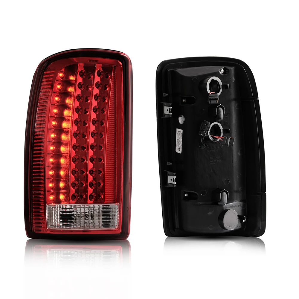 Car Accessory Led Tail Light With Drl+reverse Light+turn Signal For Gmc ...