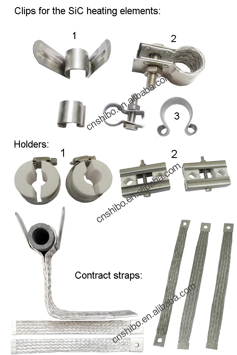 U Type Sic Furnace Heating Element For Kiln & Furnace - Buy Sic Furnace ...