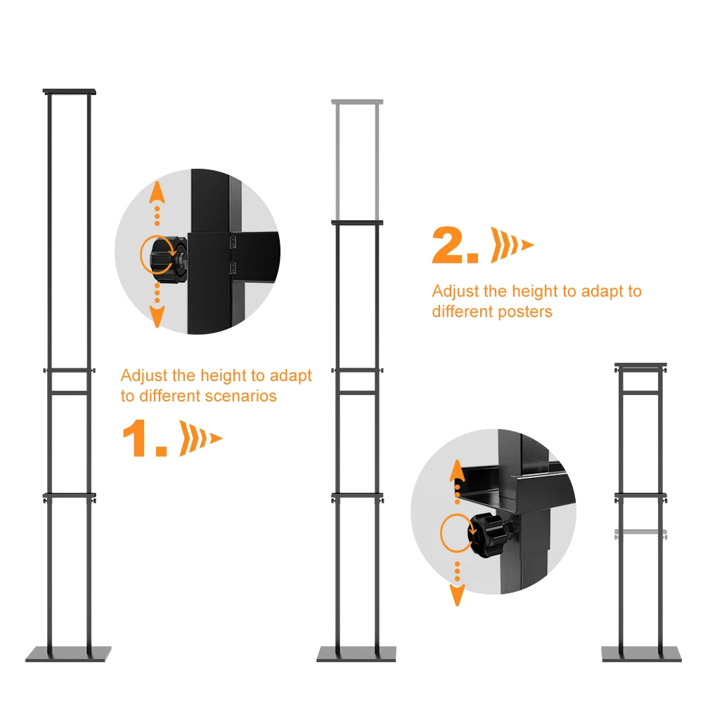 CYDISPLAY KT Board Stand - Adjustable, Durable Poster Holder