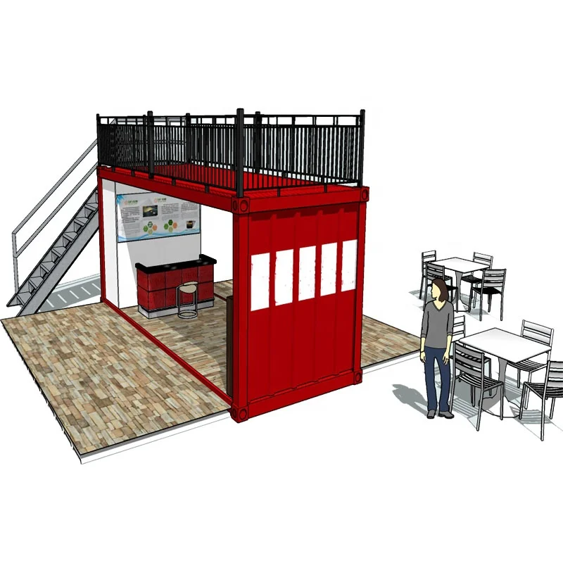 20ft Container Kiosk - Versatile Solutions for Display Racks