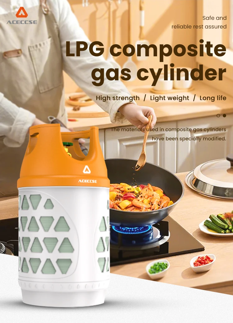 Zhangshan Lpg Gas Cylinder Low Pressure Reusable Composite Material Lpg Gas Cylinder - Buy Gas ...