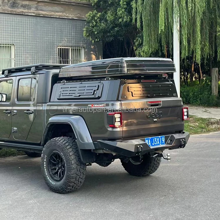 Waterproof Pickup Camper Shell for 2020 Jeep Gladiator - Hardtop Bed ...