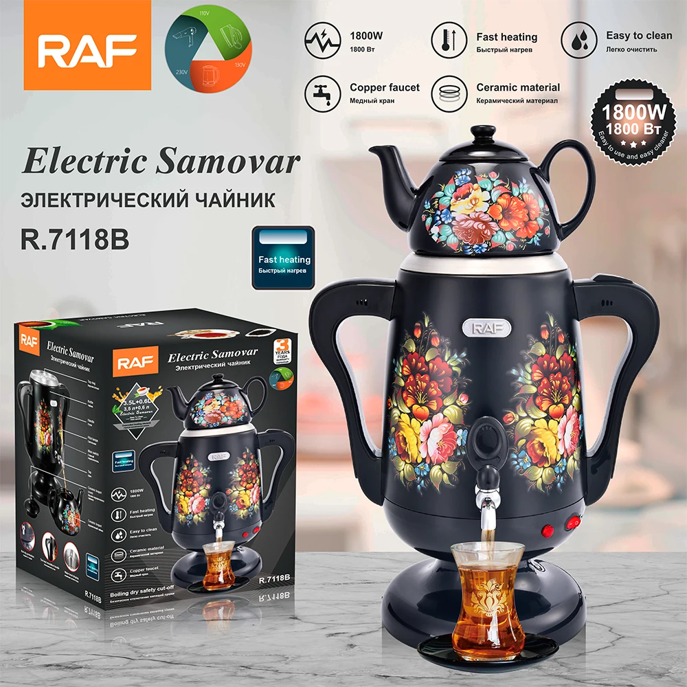 RAF Electric Samovar - Efficient Tea Maker with Keep Warm
